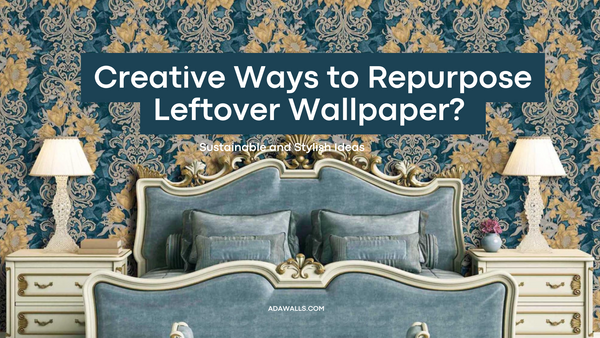 Creative Ways to Repurpose Leftover Wallpaper? – Adawall -Houston ...