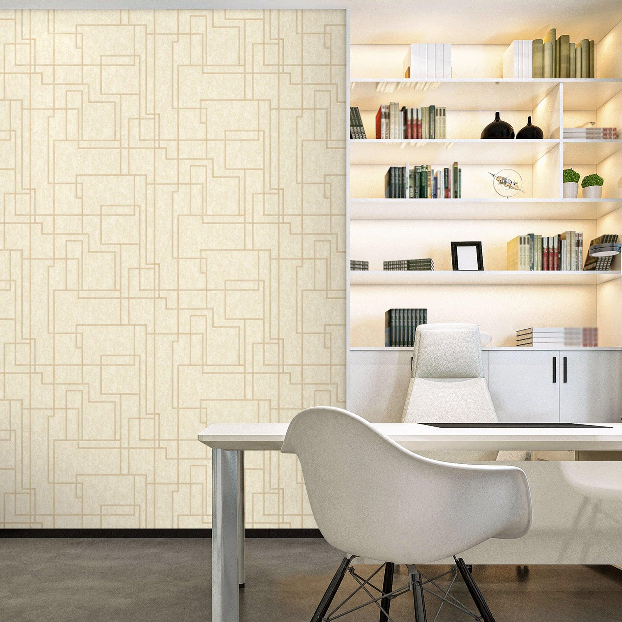 Adawall Wallpaper Store in Houston Modern Lines Geometric Wallpaper ...