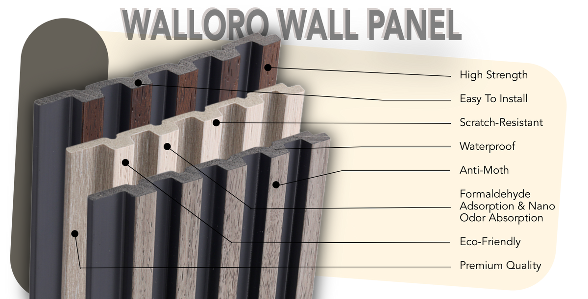 Adawall Wallpaper Store in Houston Zigzag Black Wall Panel, PS Wall ...