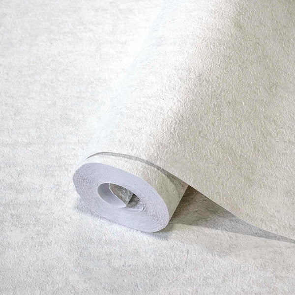 Adawall Wallpaper Store in Houston White Solid Color Modern Embossed ...